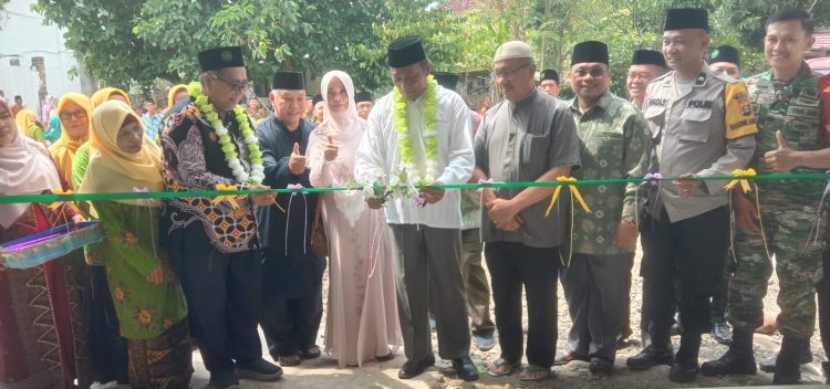 Keluarga Pewakaf Haru Saat Melihat Masjid Haji Sobari Berdiri Megah ...